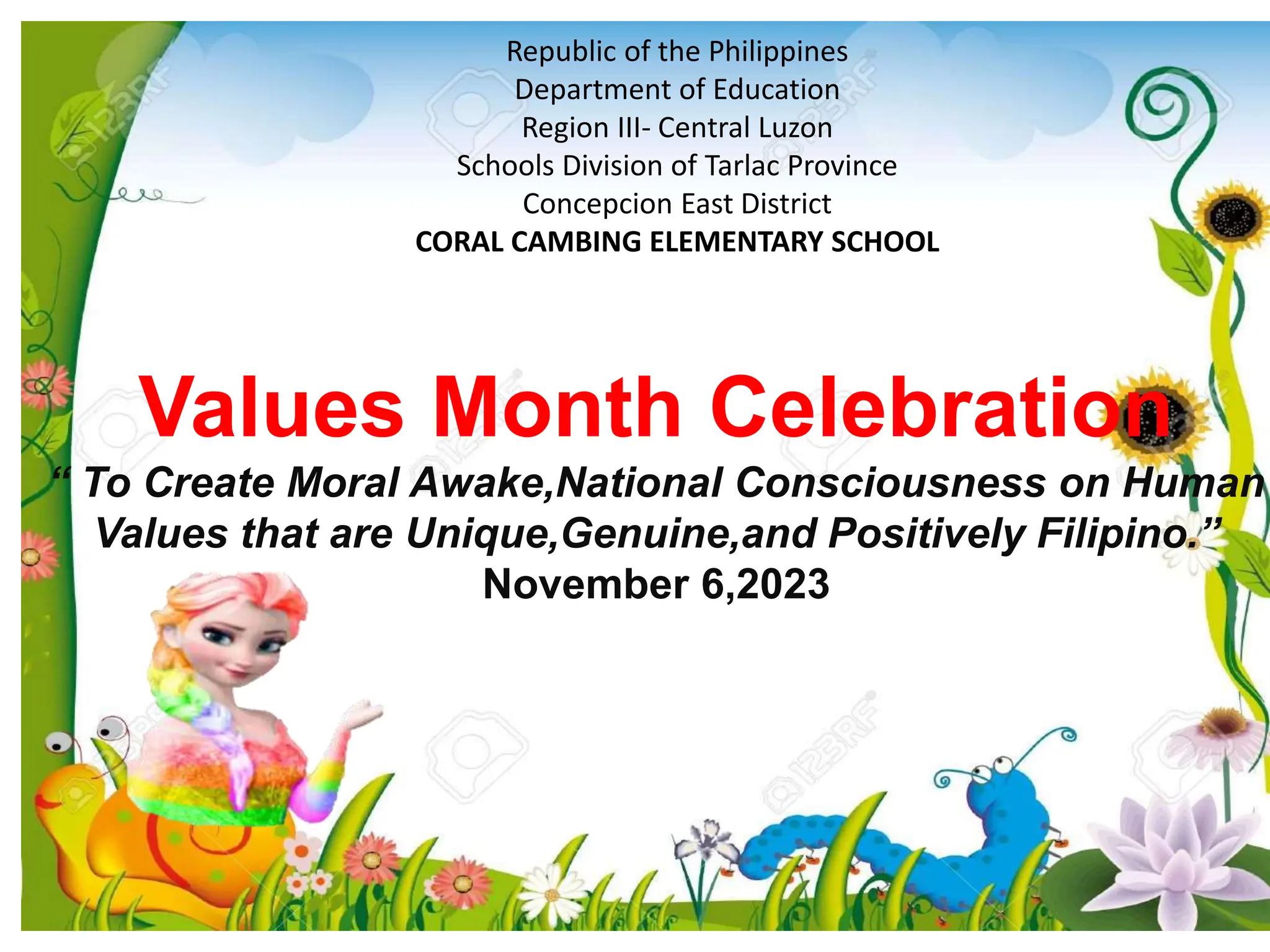VALUES-MONTH-CELEBRATIONs.y.2023.pptx... | PPTX
