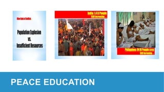 Values Peace Education and peace education | PPT
