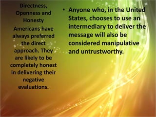 Values Americans live by | PPT