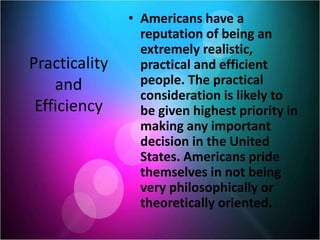 Values Americans live by | PPTX