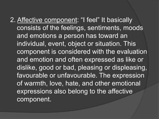 Values and attitudes | PPT