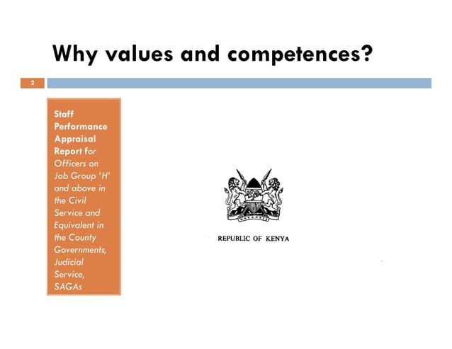 Values and competences in public service | PPT