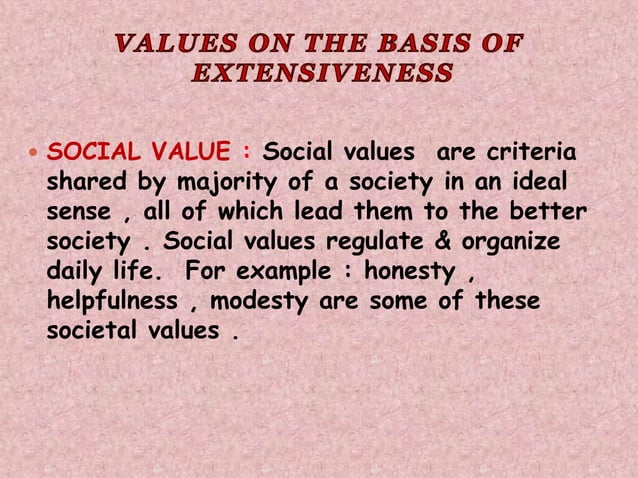 Social values and Value Education ( Human values and Value education) | PPTX | Education