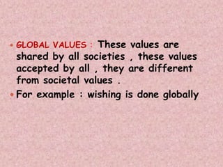 Social values and Value Education ( Human values and Value education ...