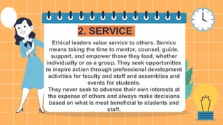 VALUES AND ETHICS in Educational Administration PHD | PPTX