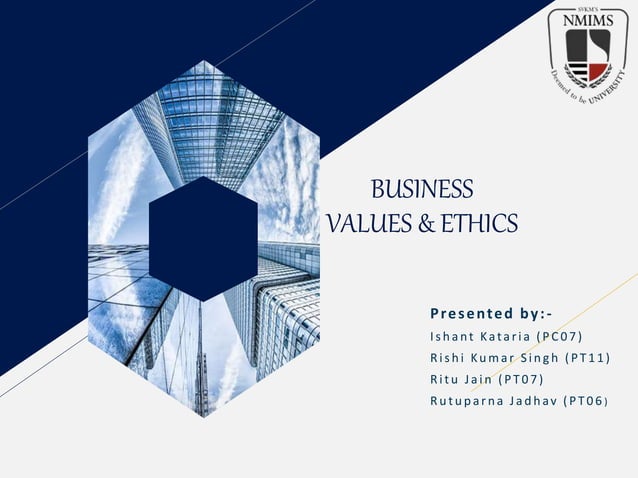 Values and ethics ppt | PPTX