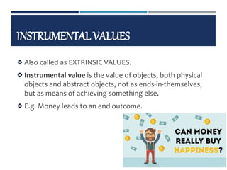 Values and ethics ppt | PPTX