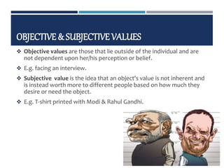 Values and ethics ppt | PPTX