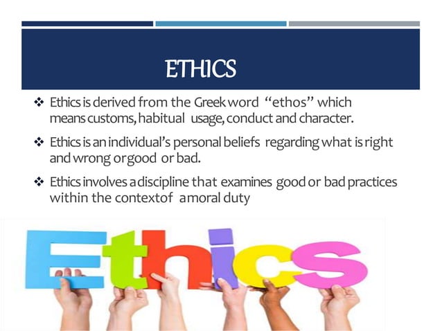 Values and ethics ppt | PPTX