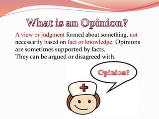 Values and opinions | PPT
