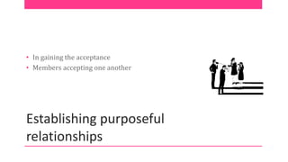 Values and skills of group work | PPTX