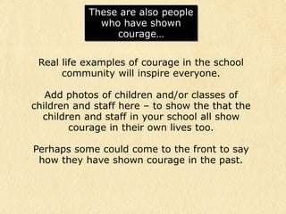 Values Assembly - Courage | PPTX