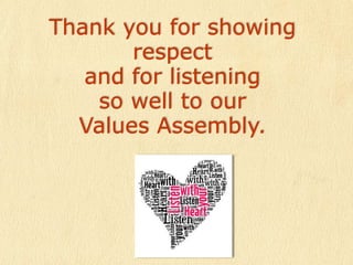 Values Assembly - Courage | PPTX