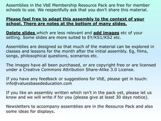 Values Assembly - Determination | PPTX