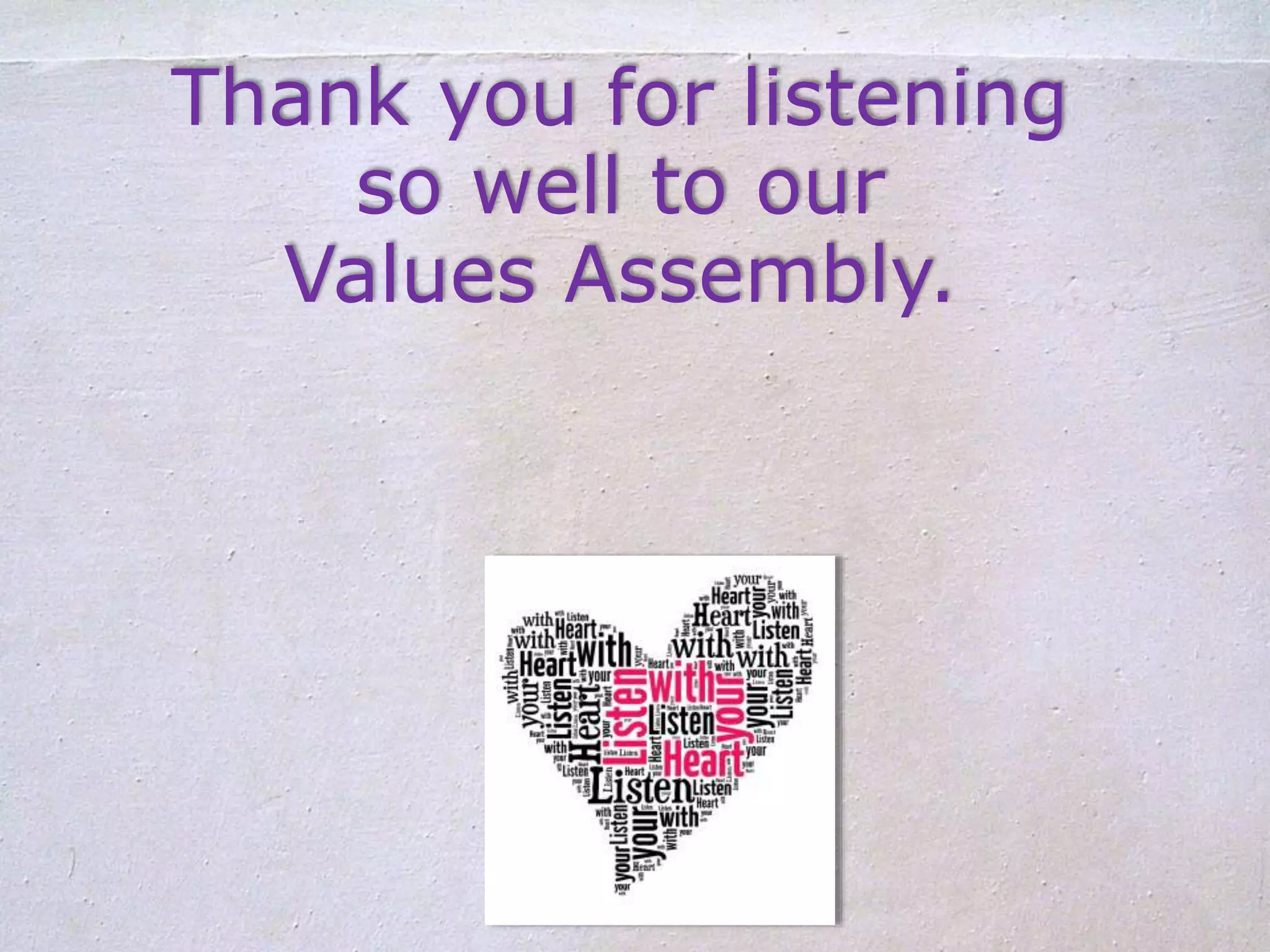 Values Assembly - Empathy | PPTX