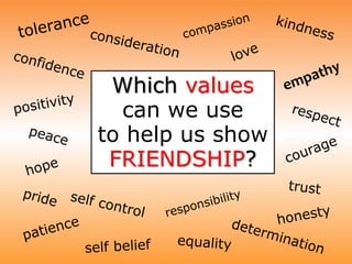 Values Assembly - Friendship | PPTX