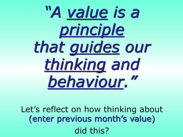 Values Assembly - Happiness | PPTX