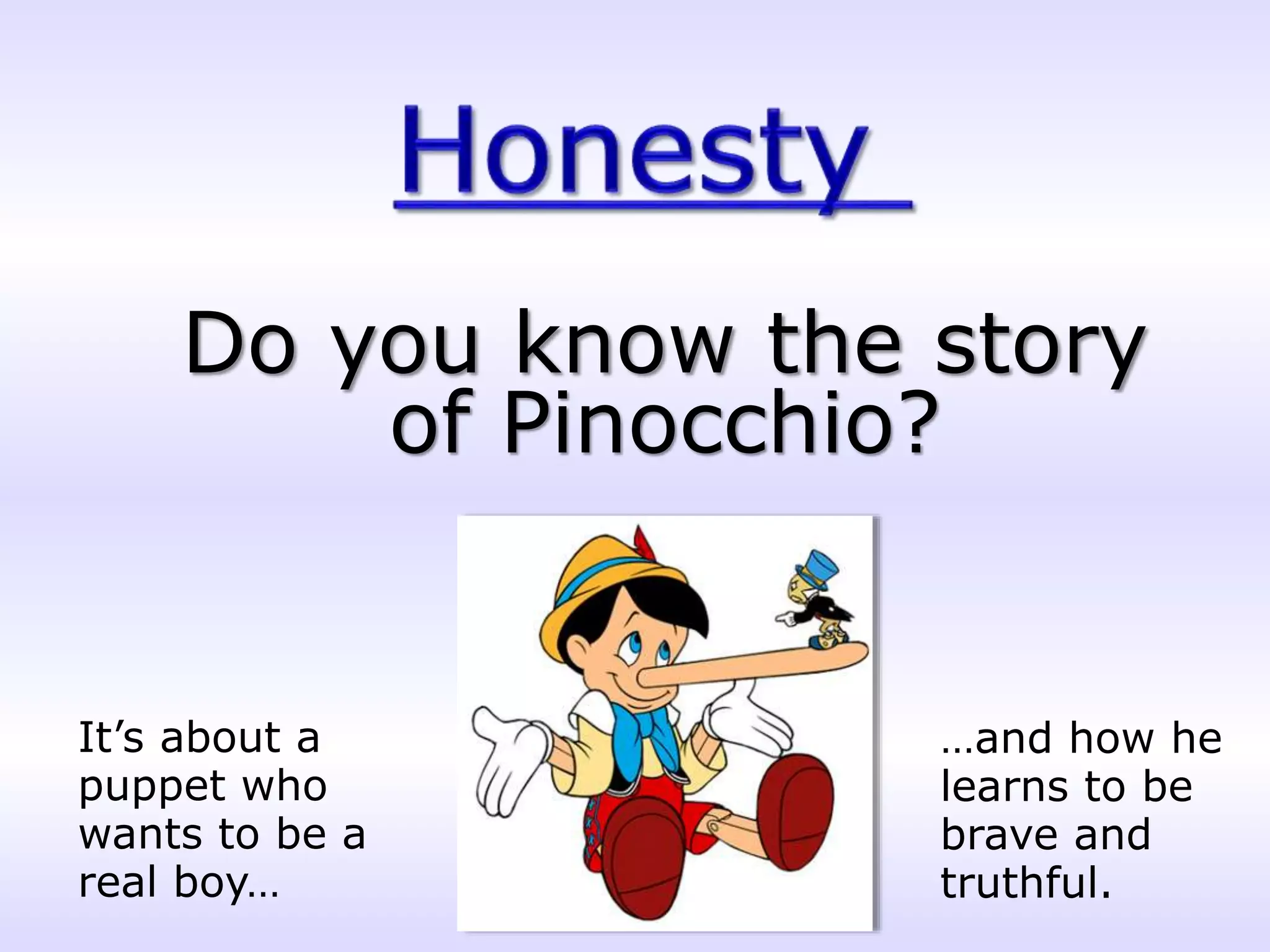 Values Assembly - Honesty | PPTX