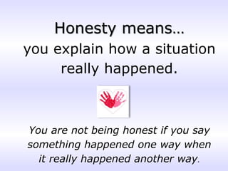 Values Assembly - Honesty | PPTX