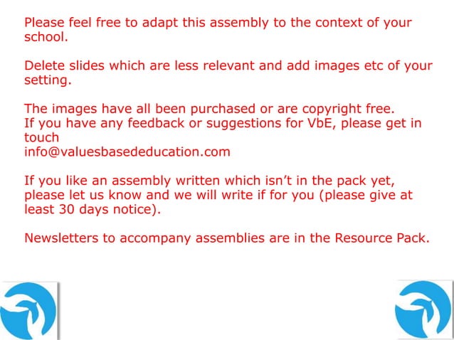 Values Assembly - Hope | PPTX