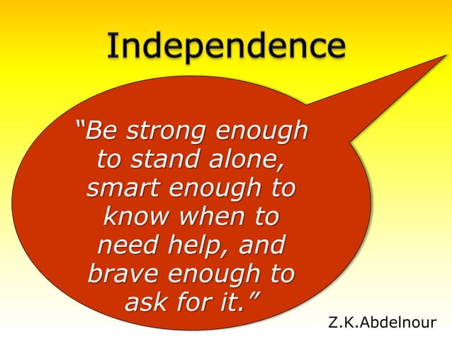 Values-Based Assembly - Independence | PPTX