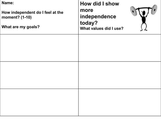 Values-Based Assembly - Independence | PPTX
