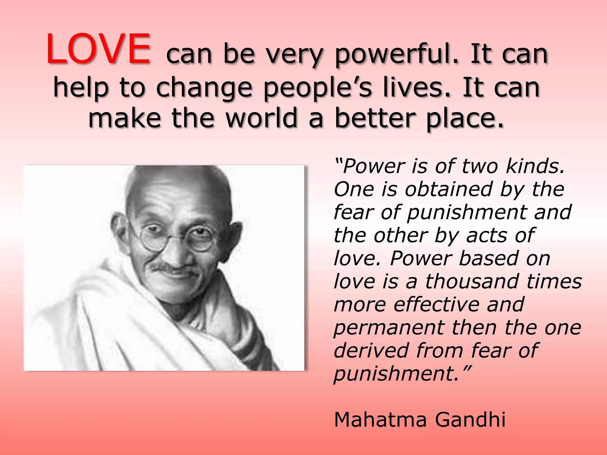 Values Assembly - Love | PPTX