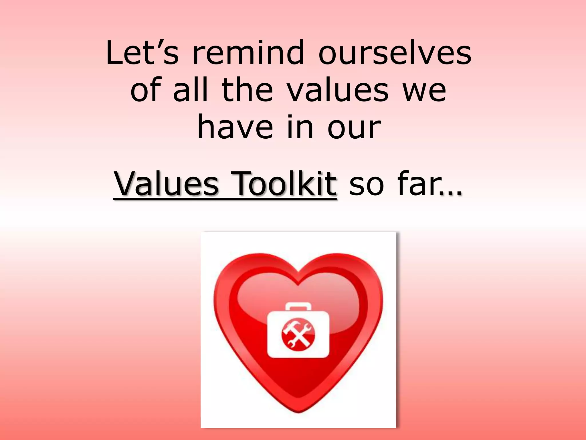 Values Assembly - Love | PPTX