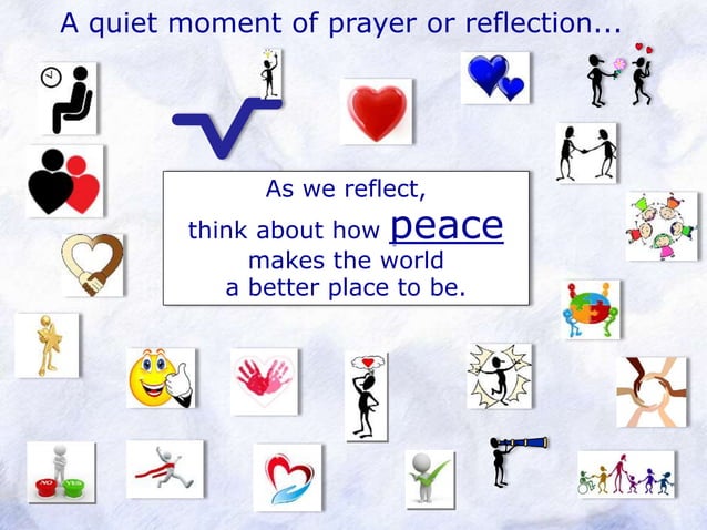Values-based Assembly - Peace | PPT