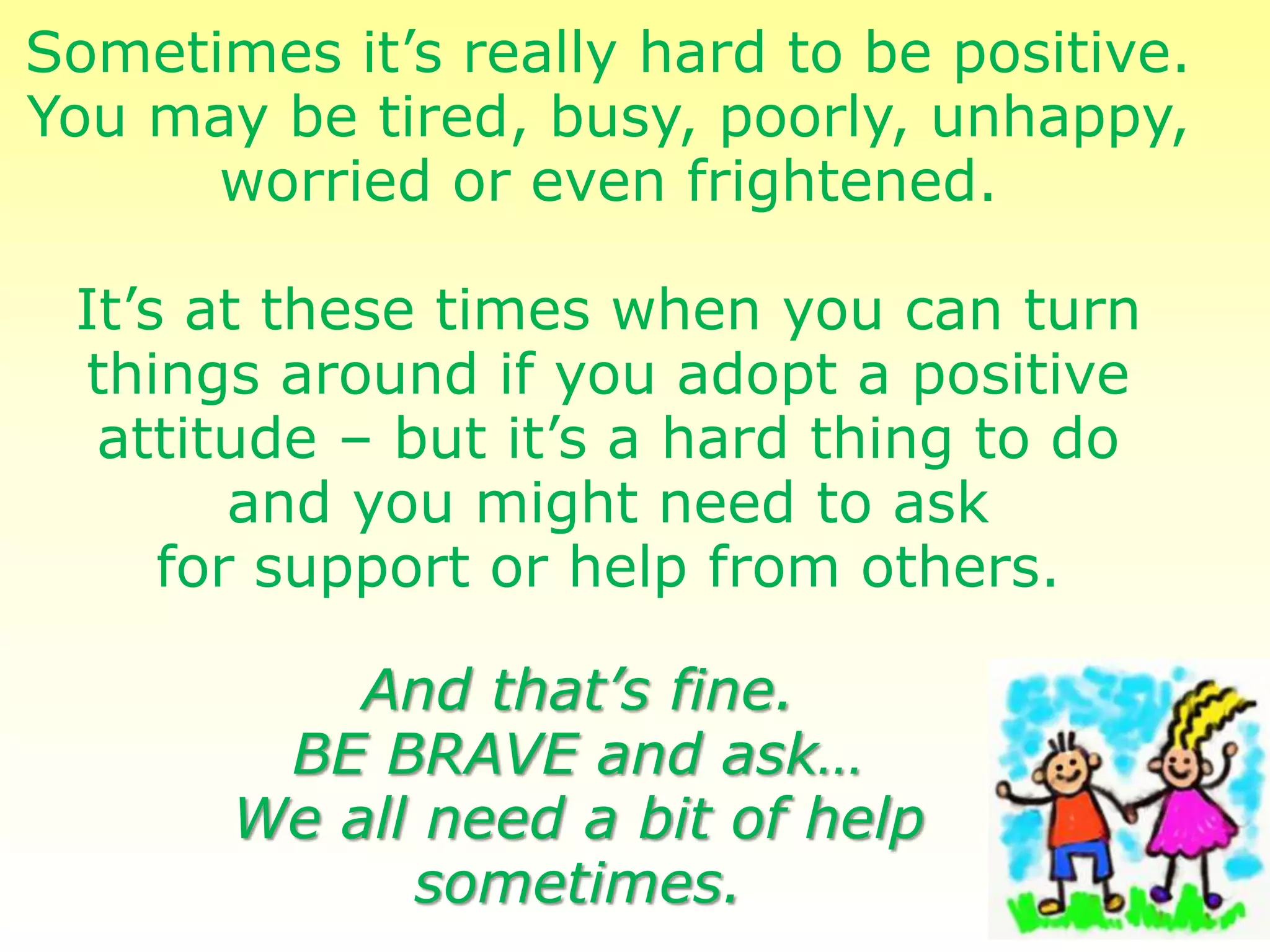 Values Assembly - Positivity | PPTX