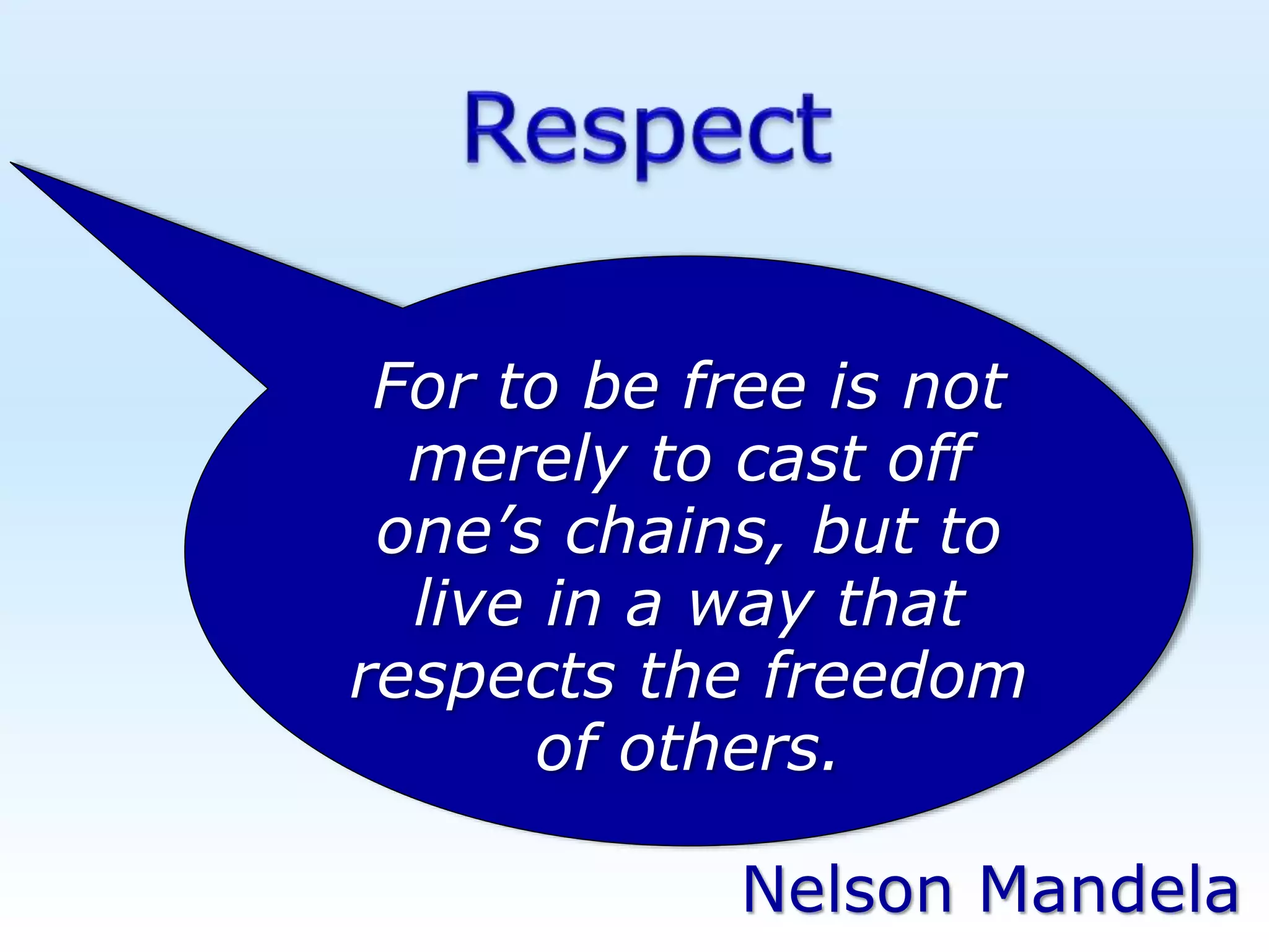 Values Assembly - Respect | PPTX