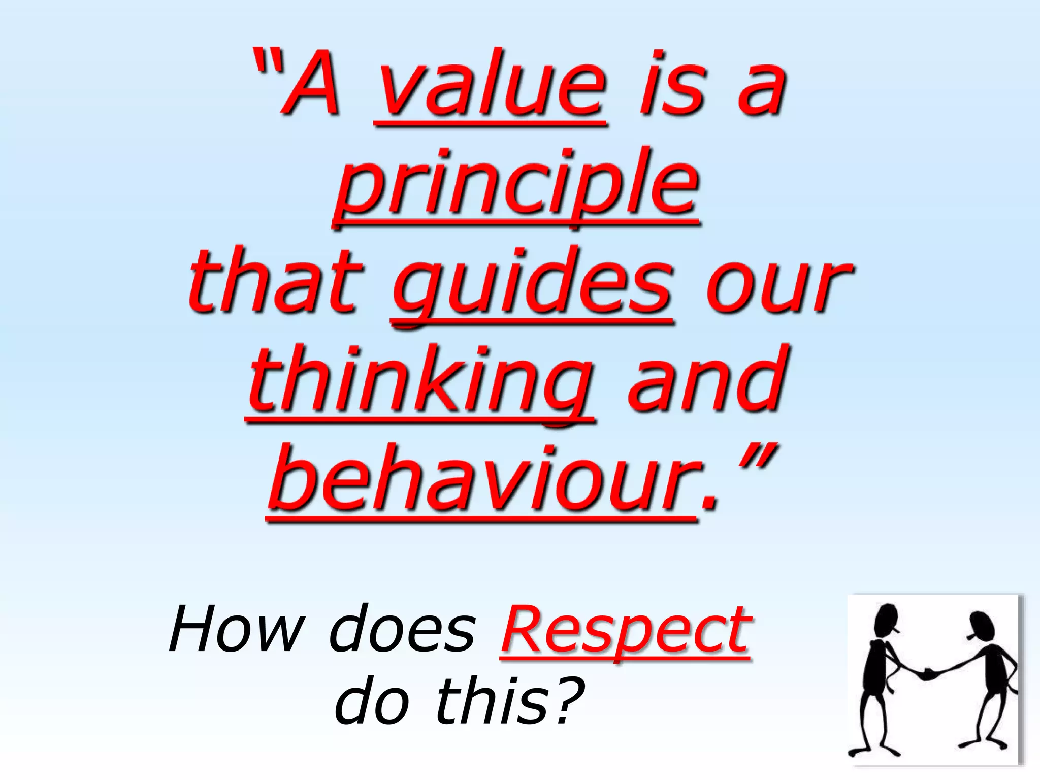 Values Assembly - Respect | PPTX