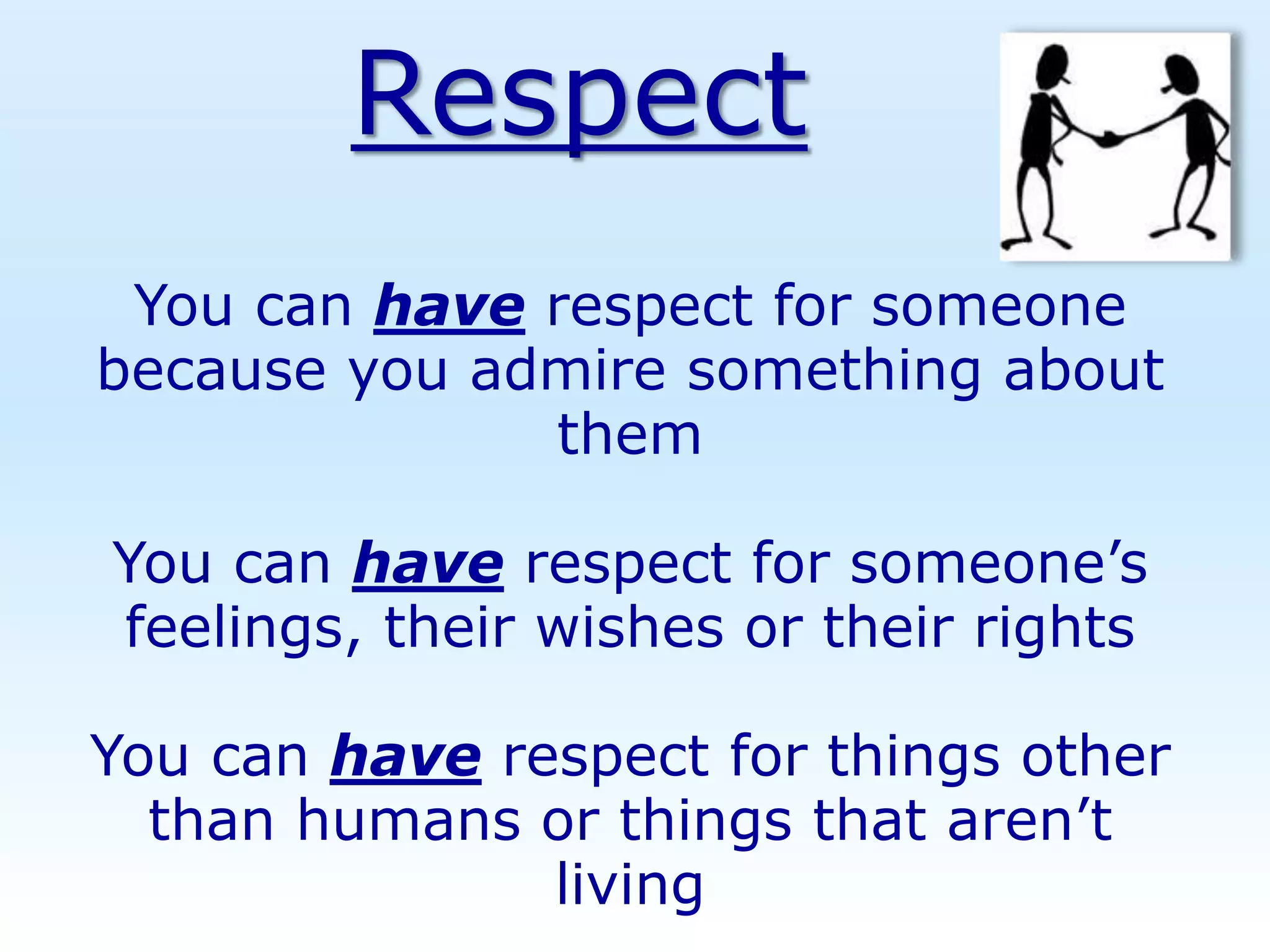 Values Assembly - Respect | PPTX