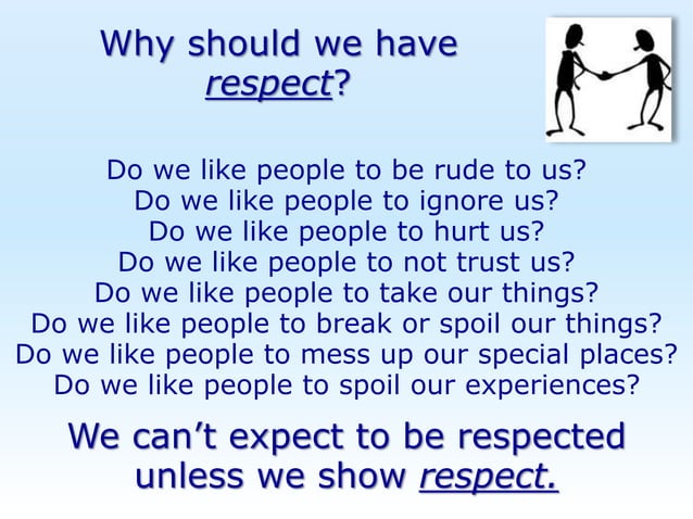 Values Assembly - Respect | PPTX | Education
