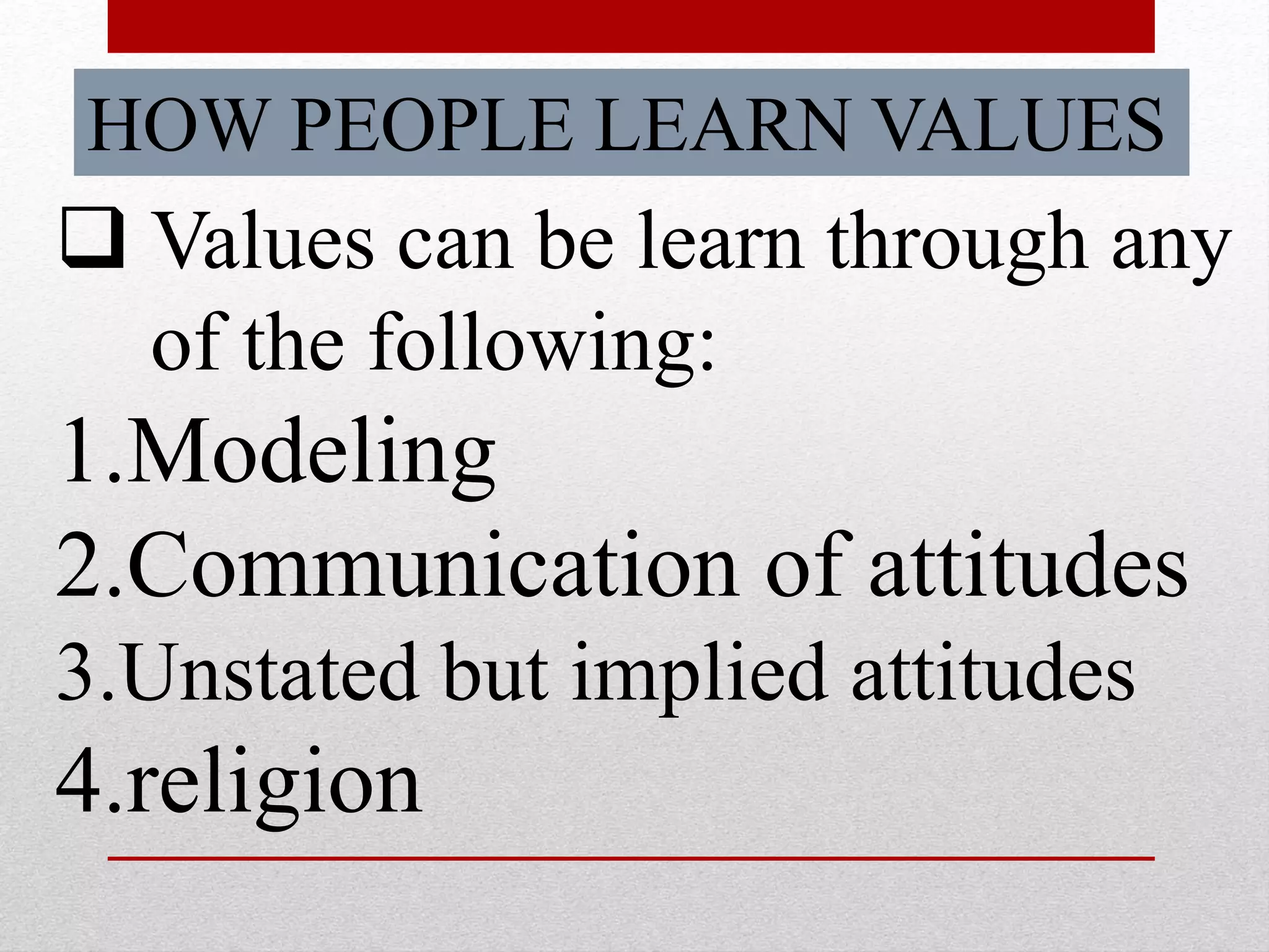 VALUES, ATTITUDES PPT REPORT IN EDUC 203.pptx