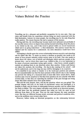 Values behind the practice | PDF