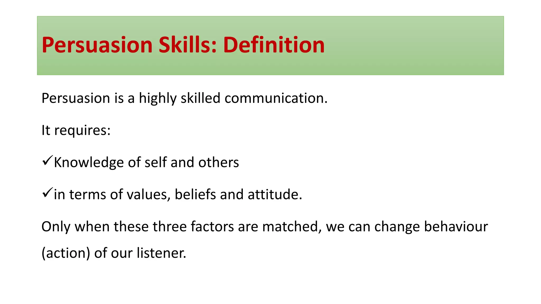 Values, belief, attitude and behavior | PPTX