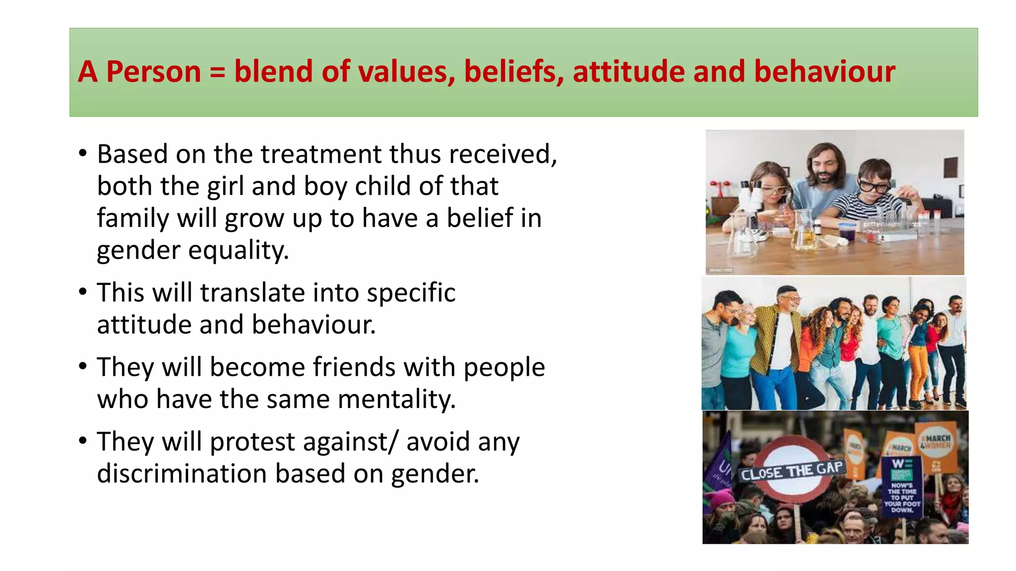 Values, belief, attitude and behavior | PPTX