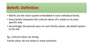 Values, belief, attitude and behavior | PPTX