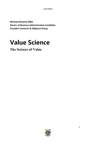 Value Science: The Science of Value | PDF
