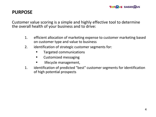 Value scoring next steps | PPT
