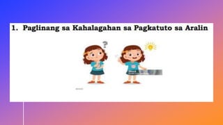 Values education PPt week 1 isip at kilos loob | PPTX