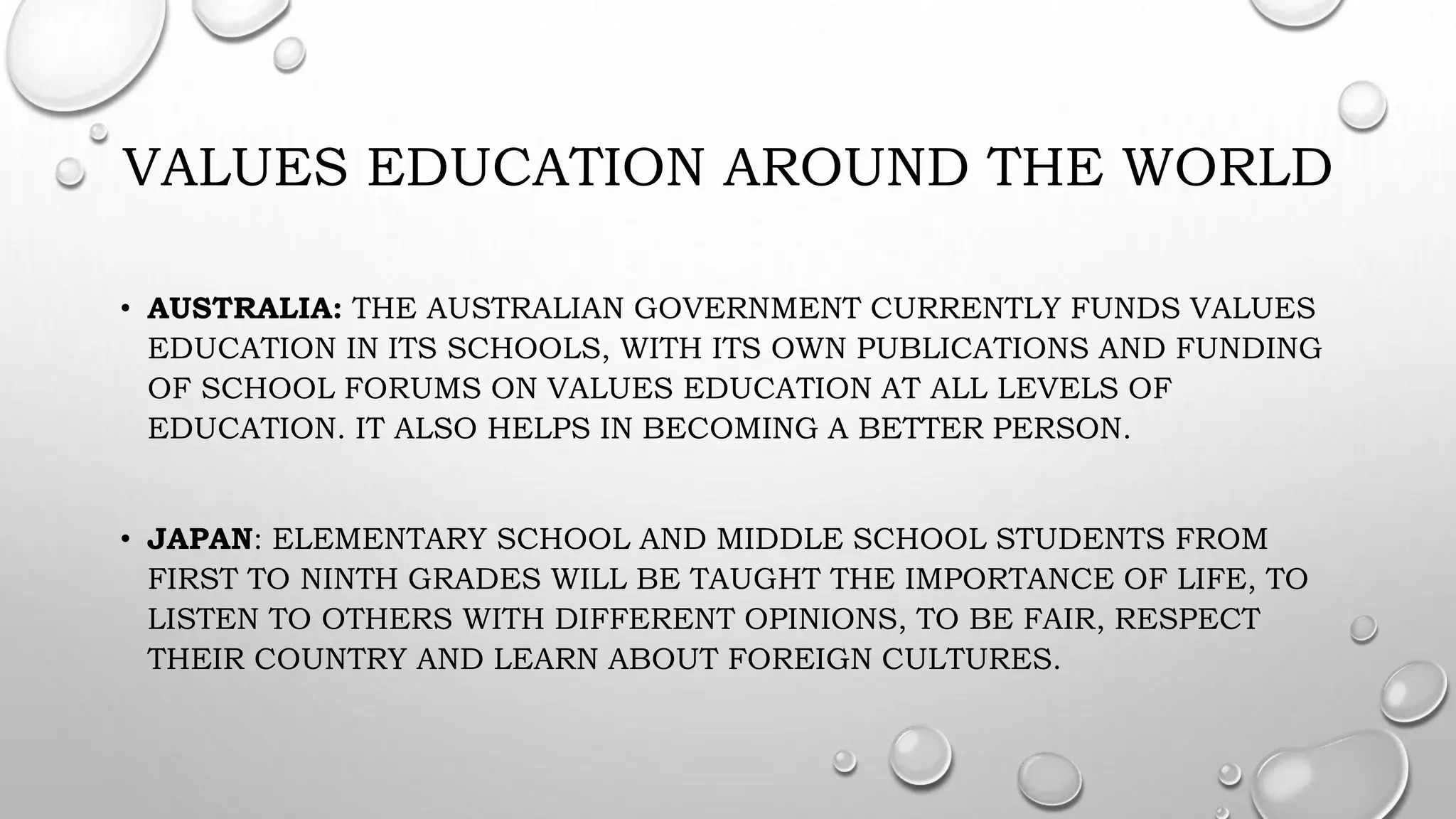 Values Education | PPTX