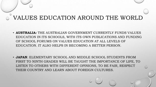 Values Education | PPT