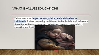 values education...............,.......... | PPTX