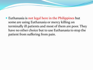 Euthanasia | PPTX