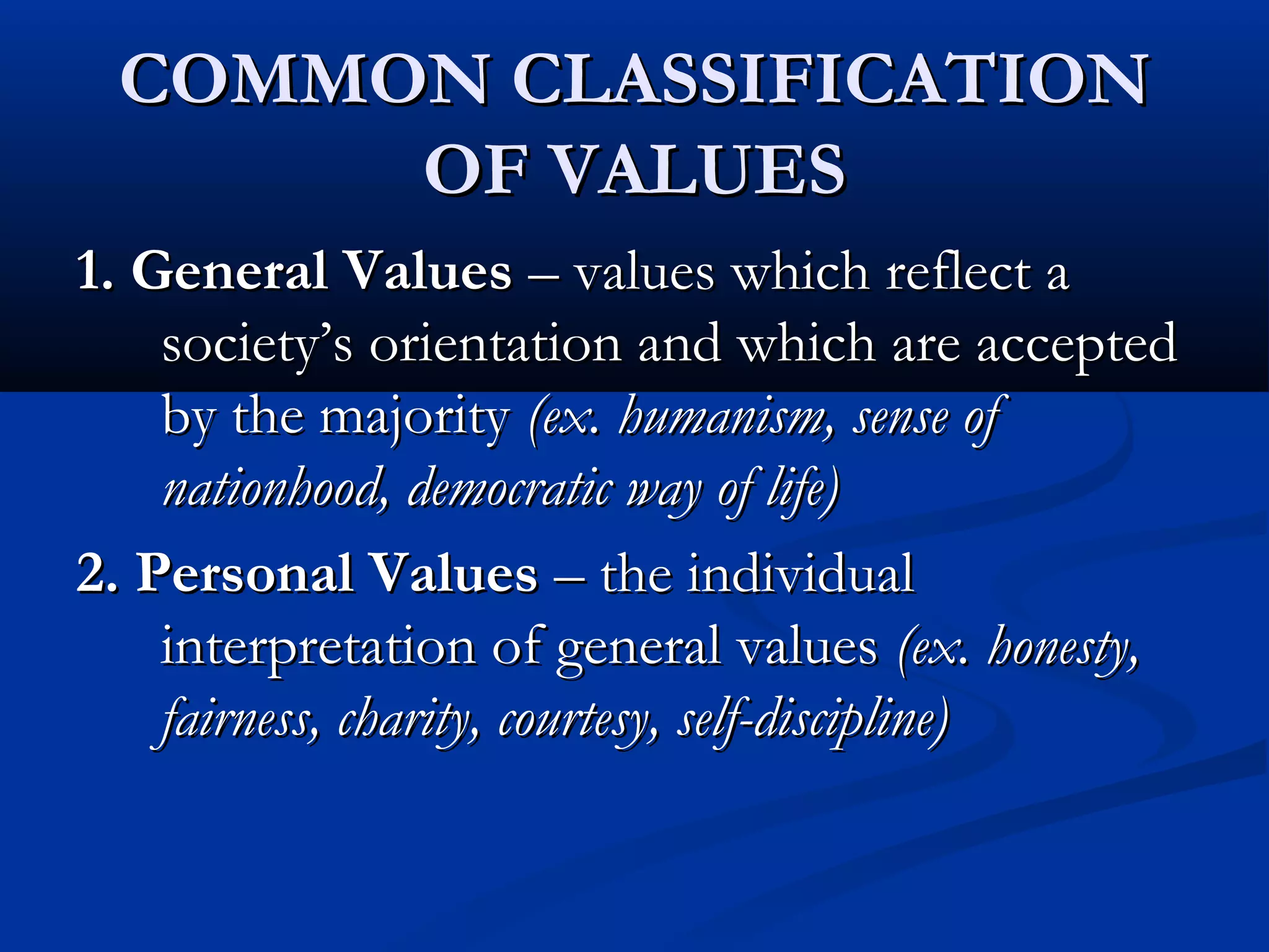 Values education 7 | PPT