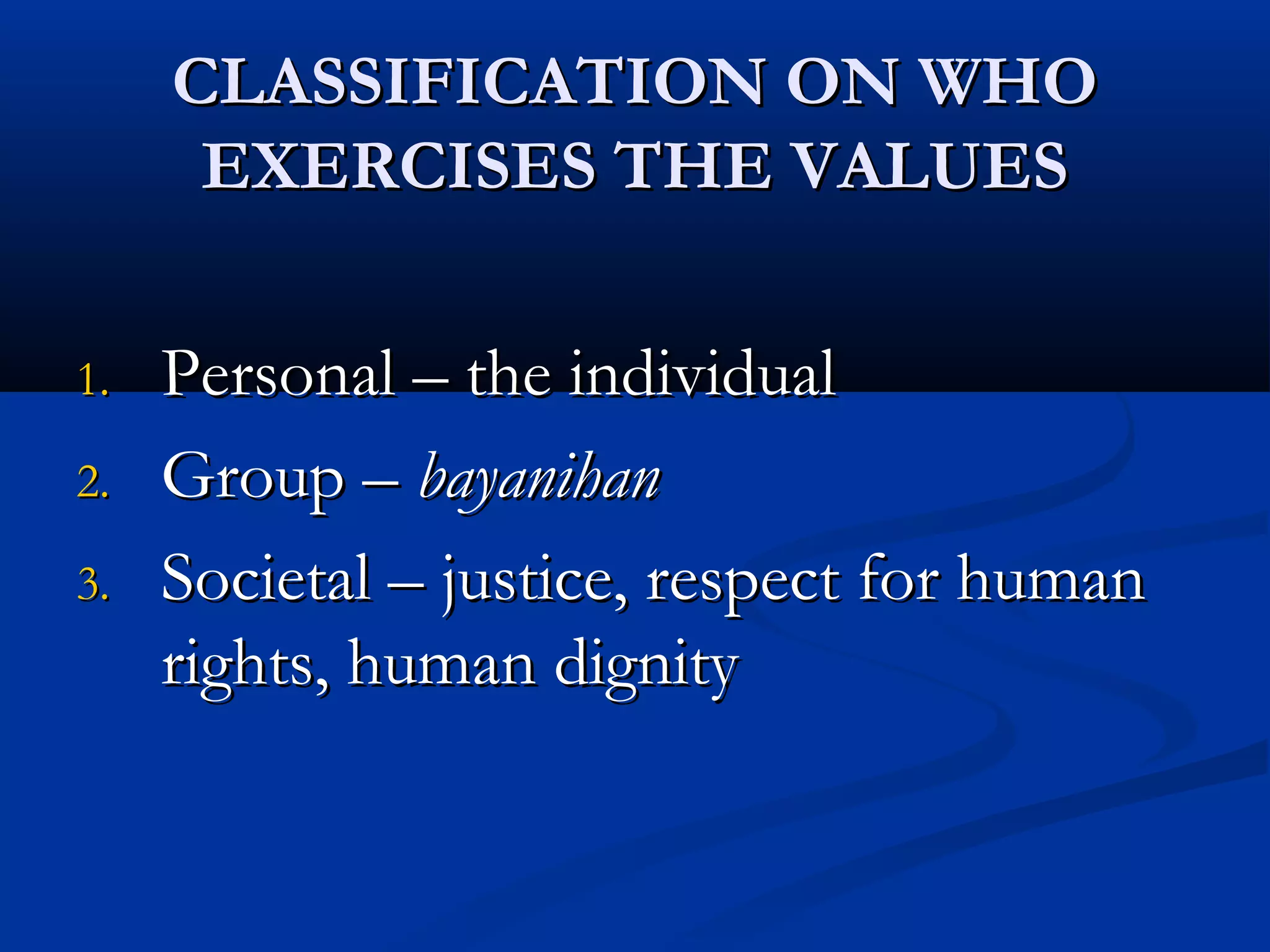 Values education 7 | PPT