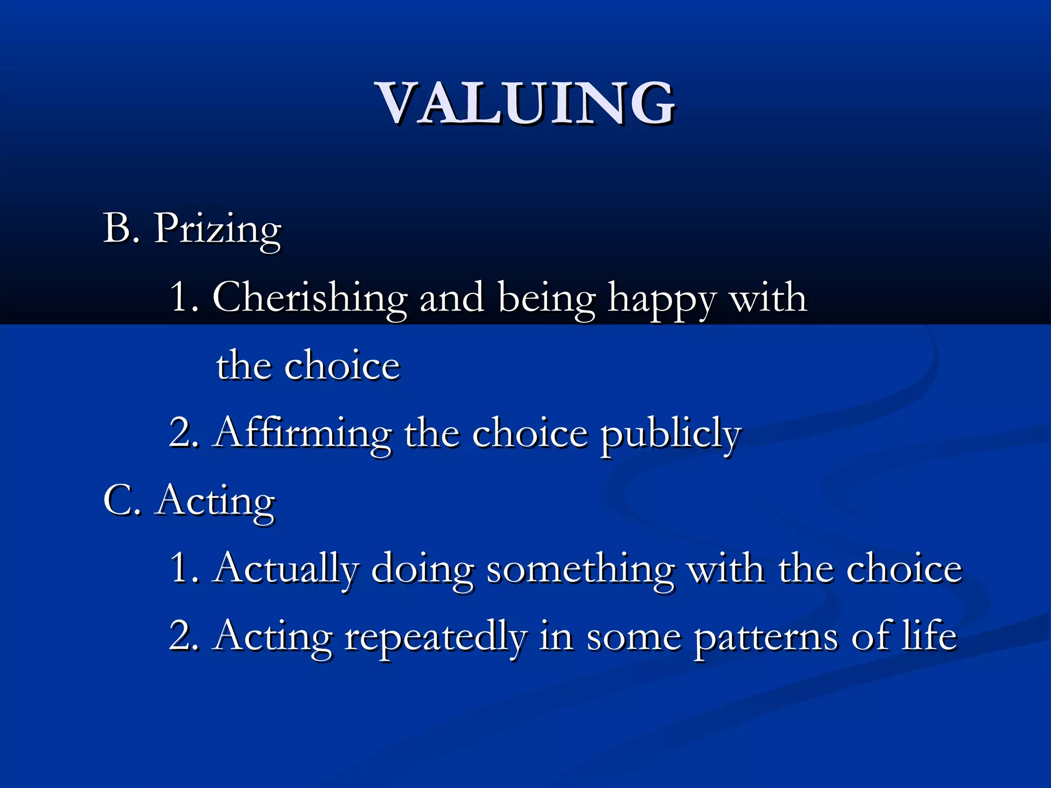 Values education 7 | PPT