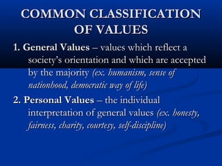 Values education 7 | PPT